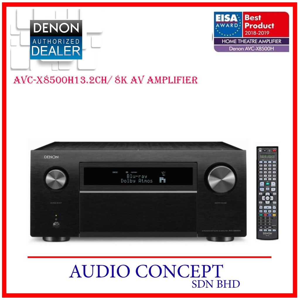 Denon AVC -X8500H A 8K/13.2 CH AV Amplifier (New) | Shopee Malaysia