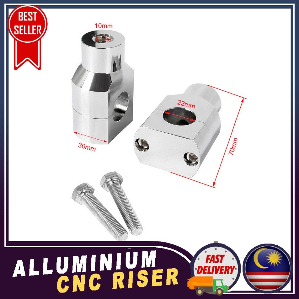 (🔥READY STOCK🔥) UNIVERSAL CNC CLAMPS RISER HANDLE BAR CLAMP FORK LIFT ...