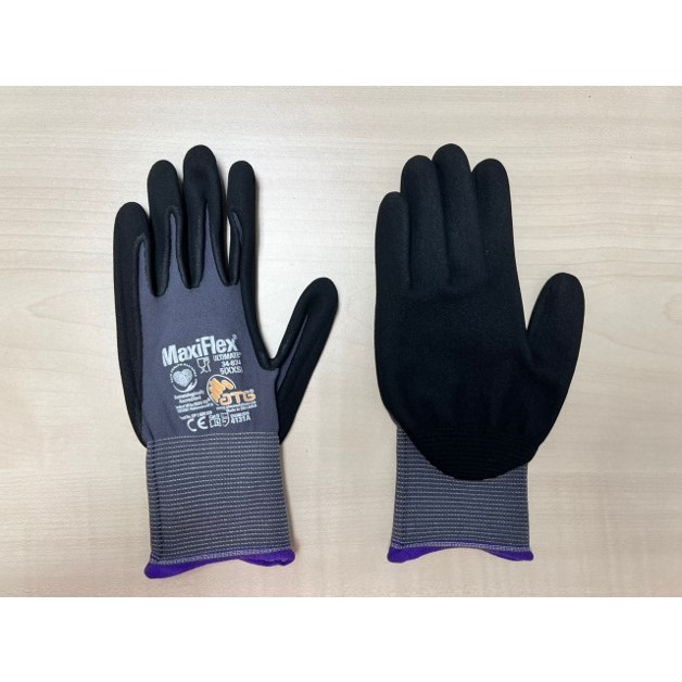 ATG MaxiFlex Ultimate 42-874 Safety Gloves with AD-APT- breathable gloves for electrician ...