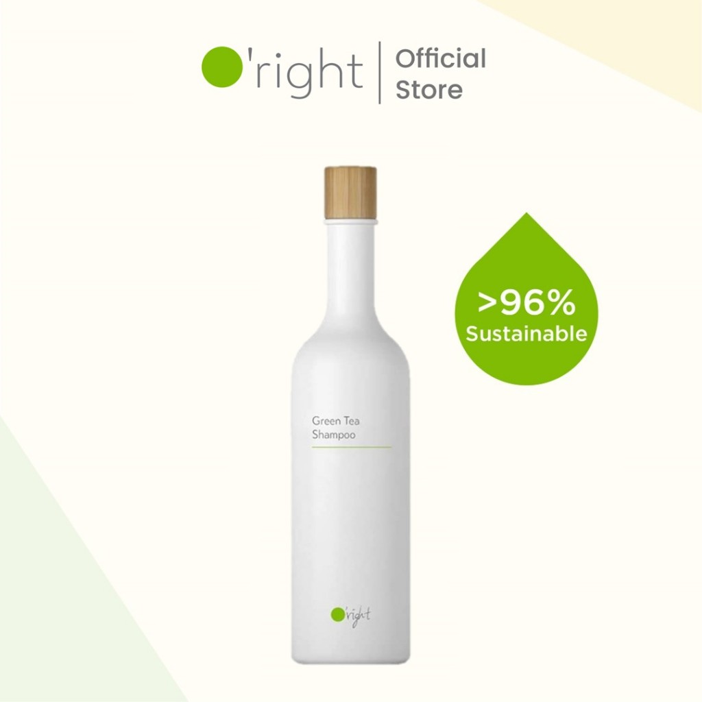 O'right Green Tea Shampoo (400ml/1000ml) Refreshing & Antioxidant, For ...