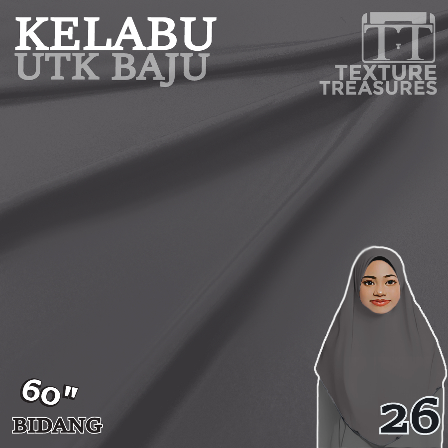 KAIN KOSHIBO 45"& 60"/Uniform Warna Utk Baju & Tudung/Pelbagai warna untuk dipilih/KK | Shopee ...