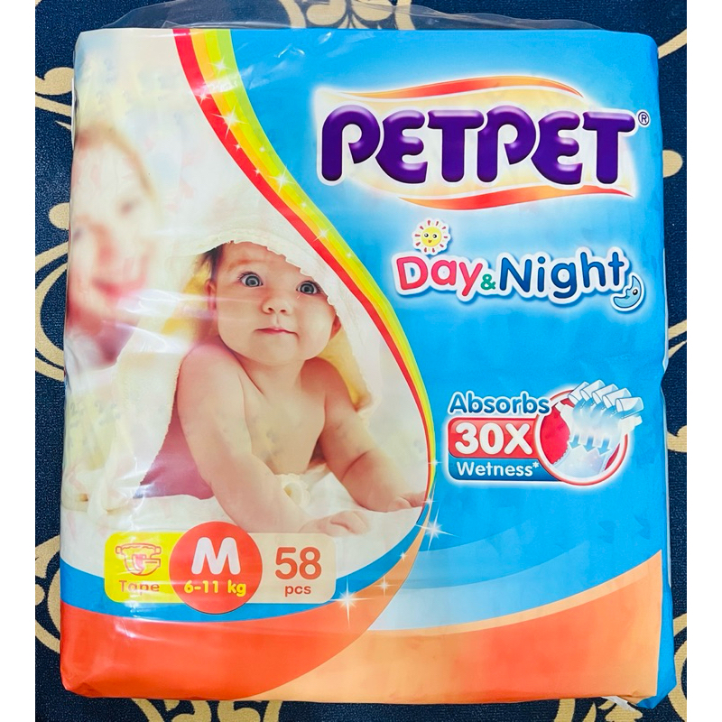 PETPET Day&Night TAPE Mega Pack - M58/L50 (1Packs) Free 🎁 | Shopee Malaysia