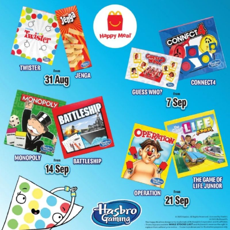 McDonald's Mcd Happy Meal Toys Hasbro Gaming | Shopee Malaysia