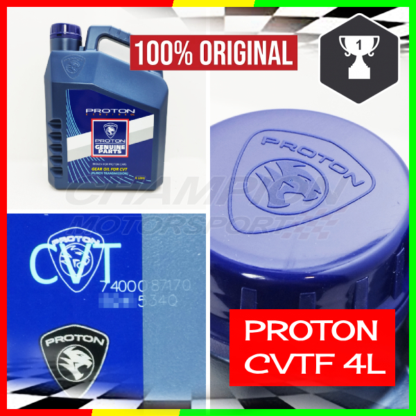 Original Proton CVT CVTF Idetmisu PW990972 FLX IRIZ SAGA PERSONA VVT ...