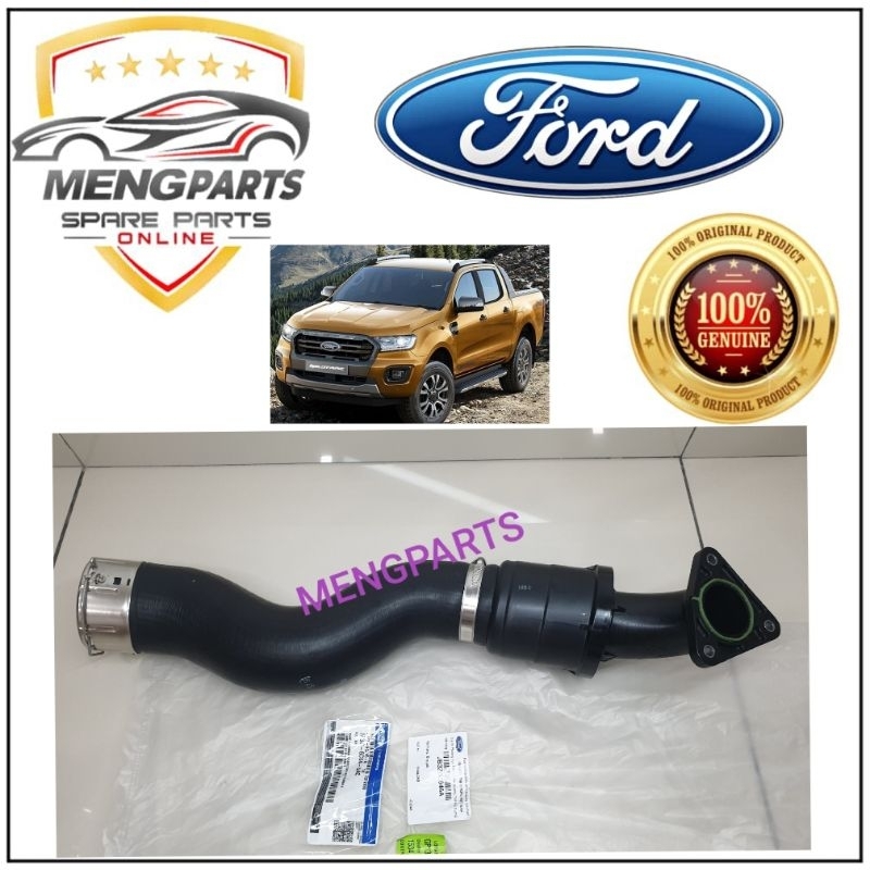 ORIGINAL FORD RANGER 2.0 SI TURBO LOWER TURBO INTERCOOLER HOSE JB3Z-6C ...