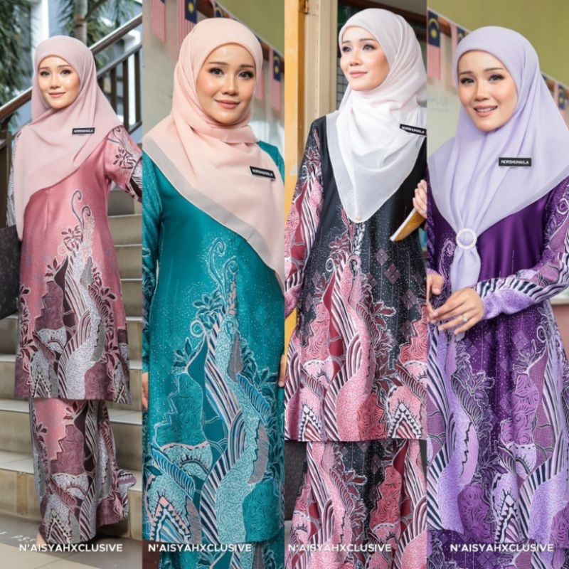NAISYAH | BATIK BIDASARI | Shopee Malaysia