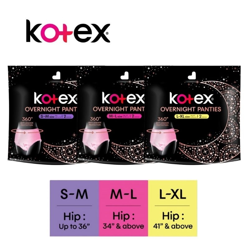 Kotex 360 Disposable Panties | Shopee Malaysia