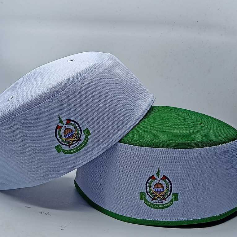 KOPIAH CETAK LOGO HAMAS / PALESTIN | Shopee Malaysia