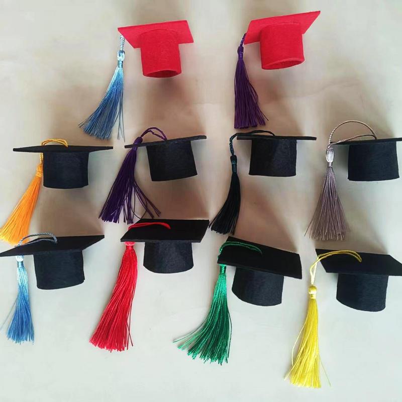 ROMANCE (5PCS) Mini Cap Convocation Graduation Mini Convo Cap for DIY ...