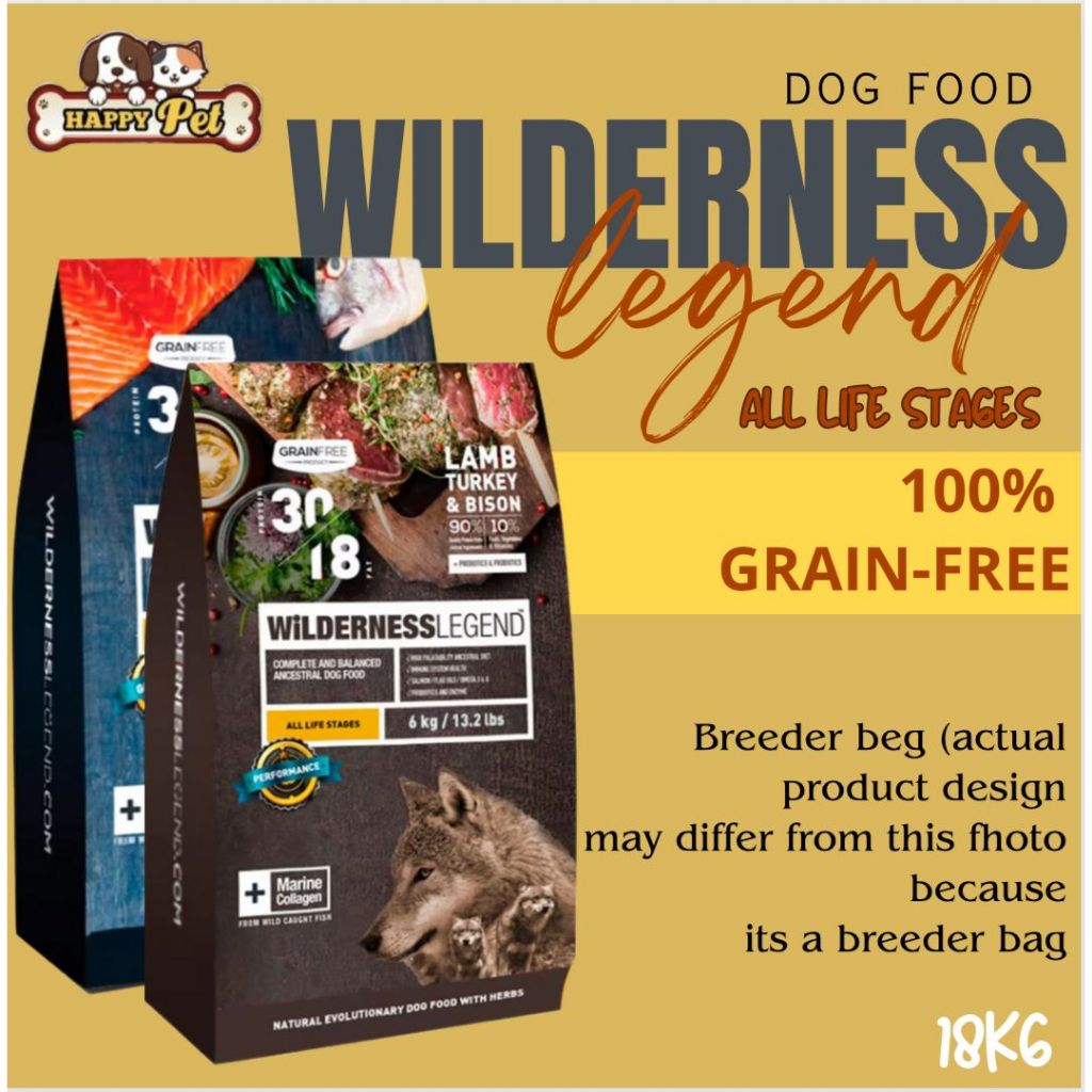 Hot Item WILDERNESS LEGEND DOG DRY FOOD 18KG | Shopee Malaysia