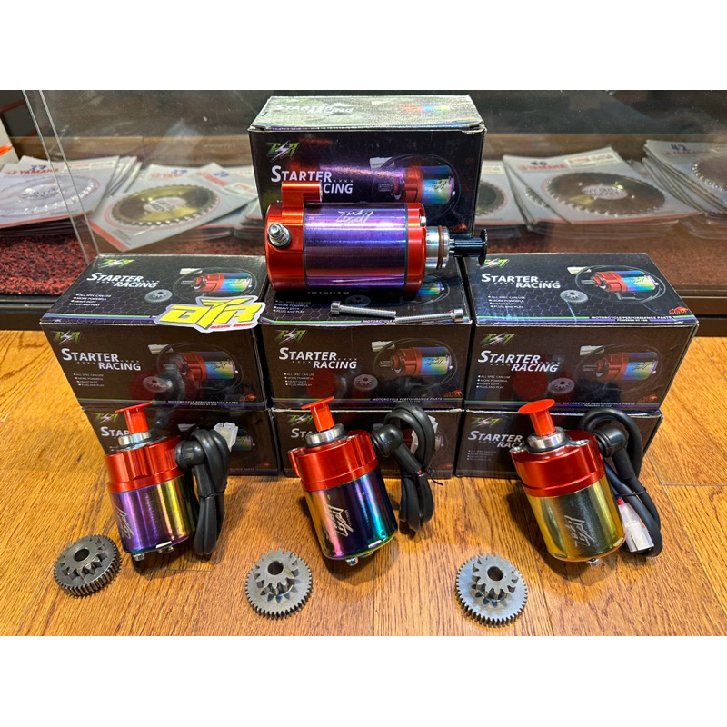 ESR MOTOR RED LEO RACING STARTER MOTOR Y15ZR LC135 RS150 RSX | Shopee ...