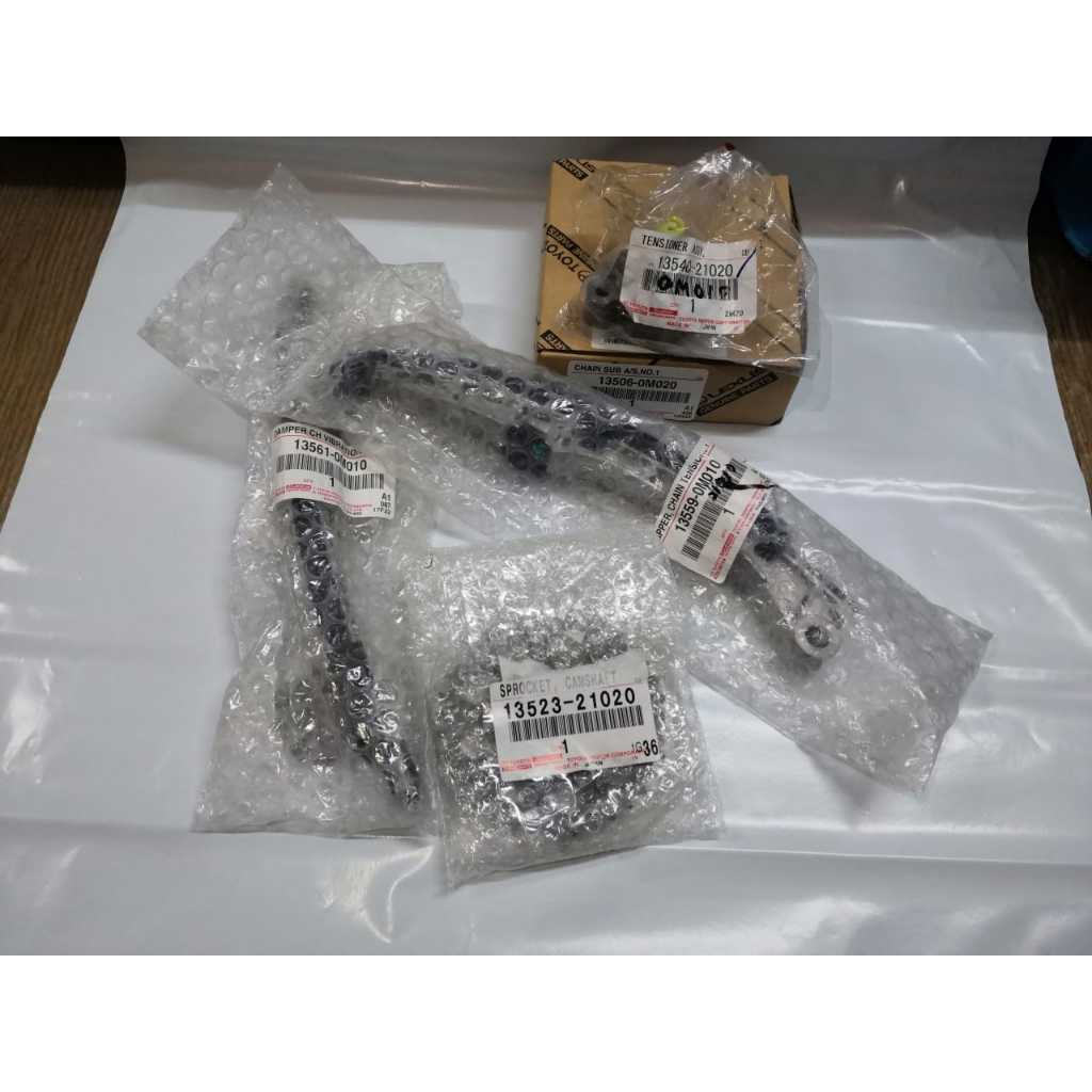 TOYOTA GENUINE VIOS NCP93 NCP42 NCP 150 Timing Chain Set | Shopee Malaysia