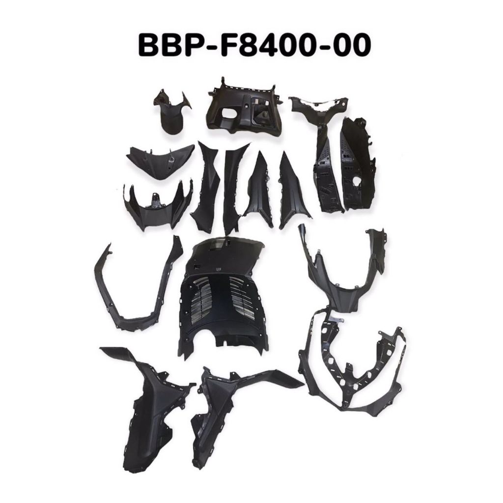 NVX155 NVX V1 V2 INNER SET BODY SET MATT BLACK PVC COVER DALAM HITAM ...