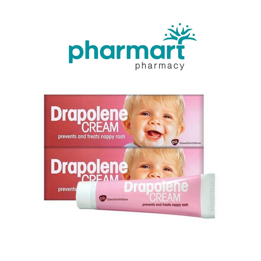 Drapolene Cream - Prevents and treats nappy rash 55g exp3/26 | Shopee ...