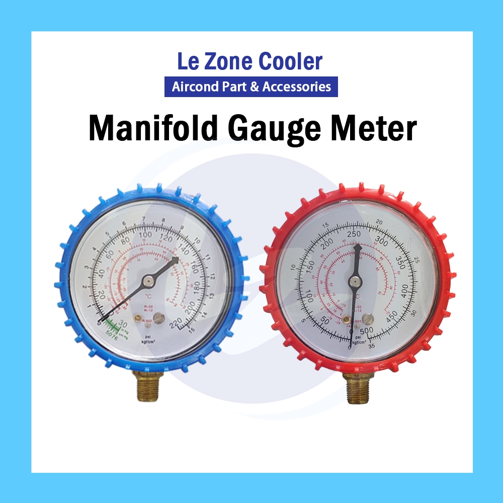 Manifold Gauge Replace Gas Meter Head Replacement Low Side High Side ...
