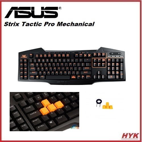 ASUS STRIX Tactic Pro gaming keyboard-Cherry MX switches Blue/Brown/Red ...
