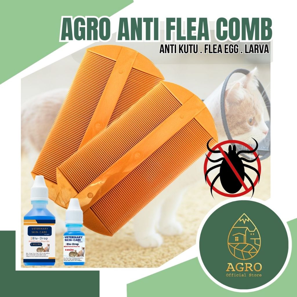 Kutu Comb | Advantage Cat Flea | Kucing | Sikat Kutu | Ubat Kutu Kucing ...