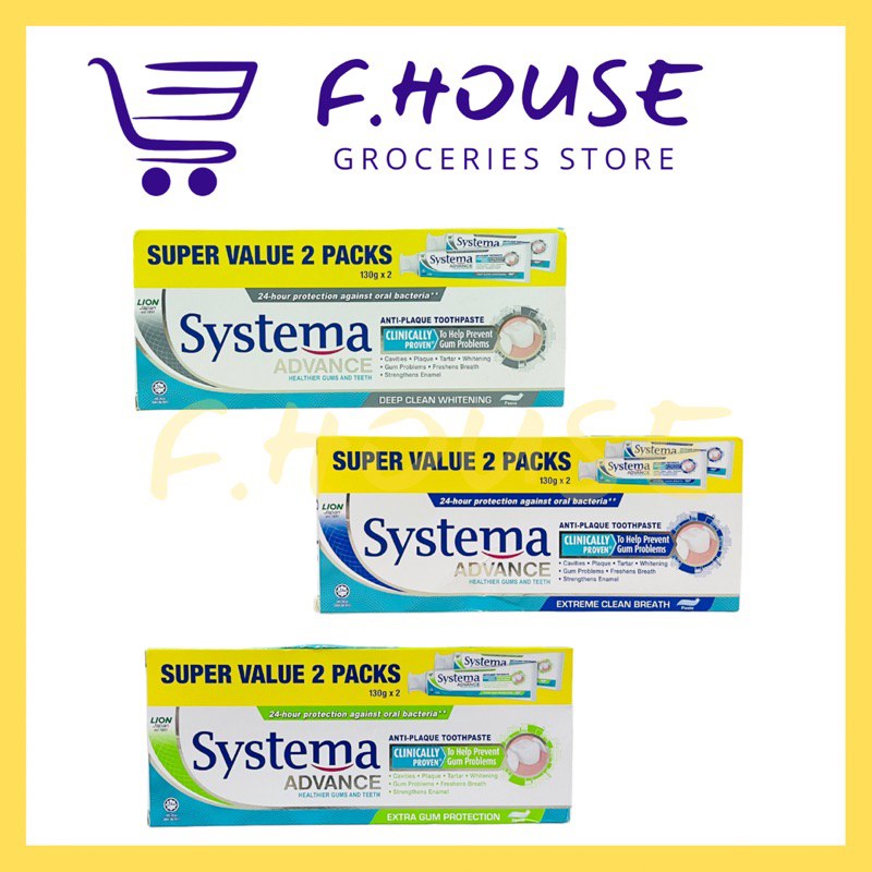 Systema Advance Toothpaste Super Value (130g x 2’s) | Shopee Malaysia