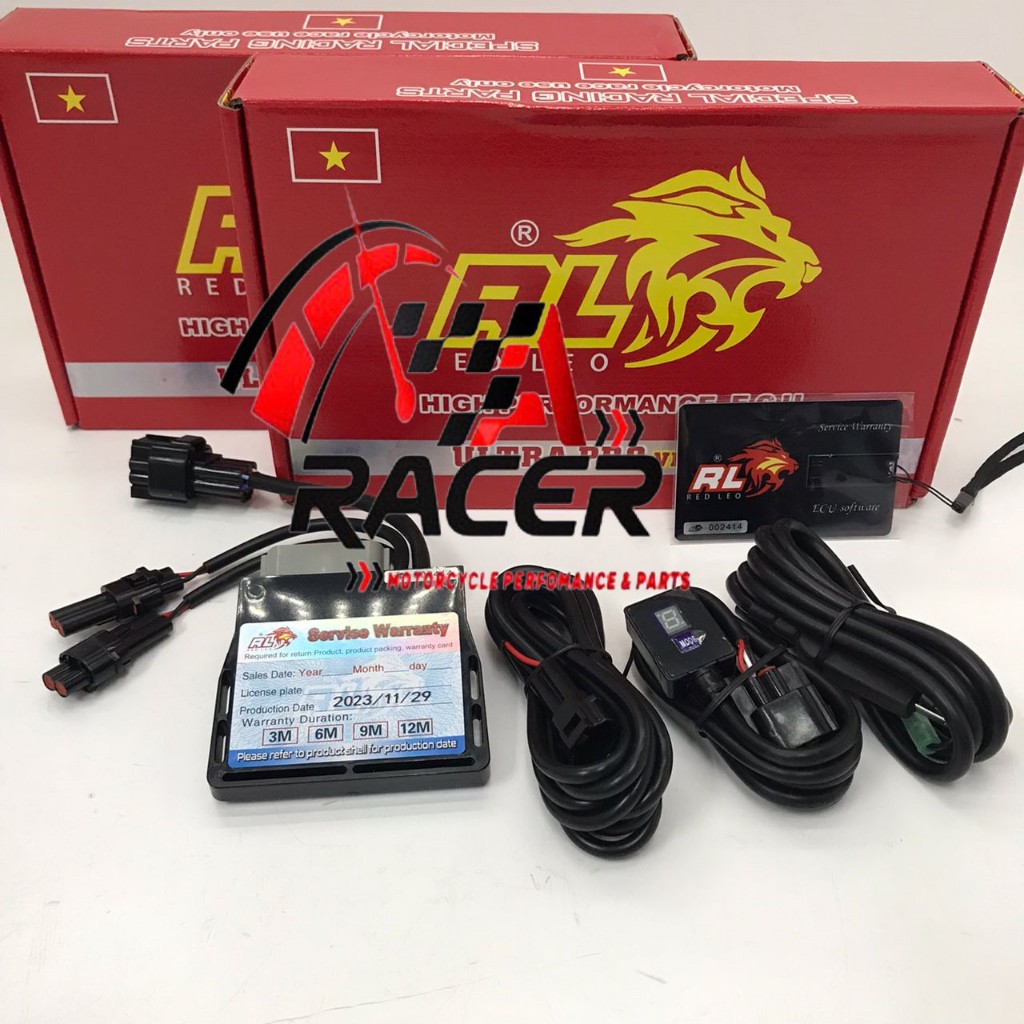 RED LEO Racing ECU Ultra Pro Y15ZR V1-V2/RS150/Y16ZR /NVX155 Lagenda 115/RSX -100% Original Red ...
