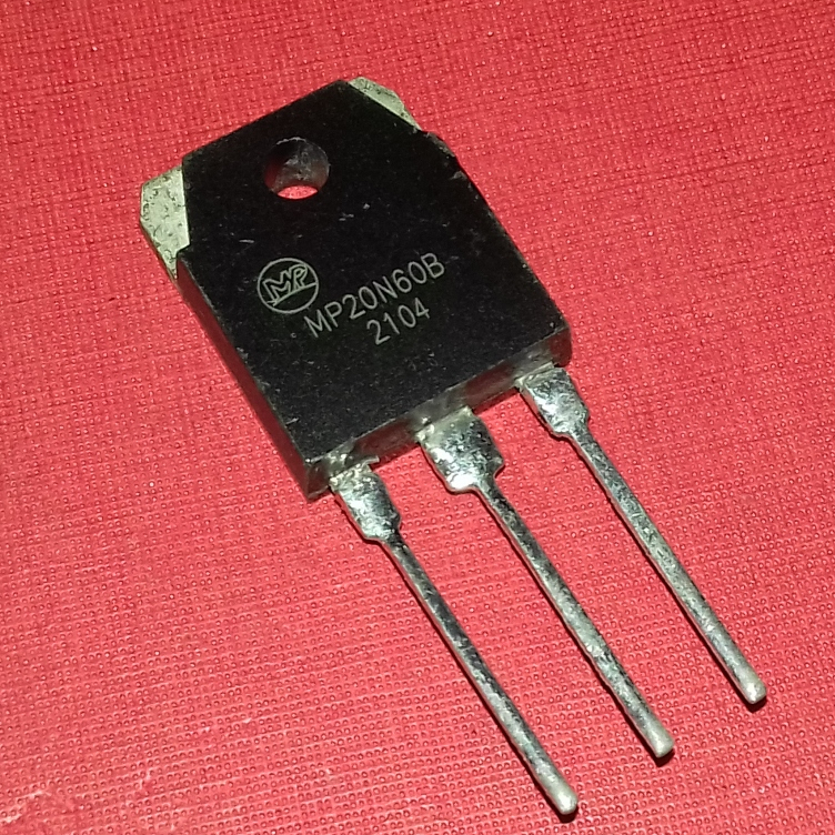 (T1015) MP20N60B MP20N60B MP20N60B N-CHANNEL MOSFET 20A 600V TO-3P | Shopee Malaysia