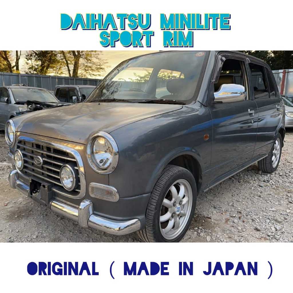 Sport Rim Daihatsu Minilite 14 15 Inch 4H PCD100 4.5JJ Offset+45 For ...