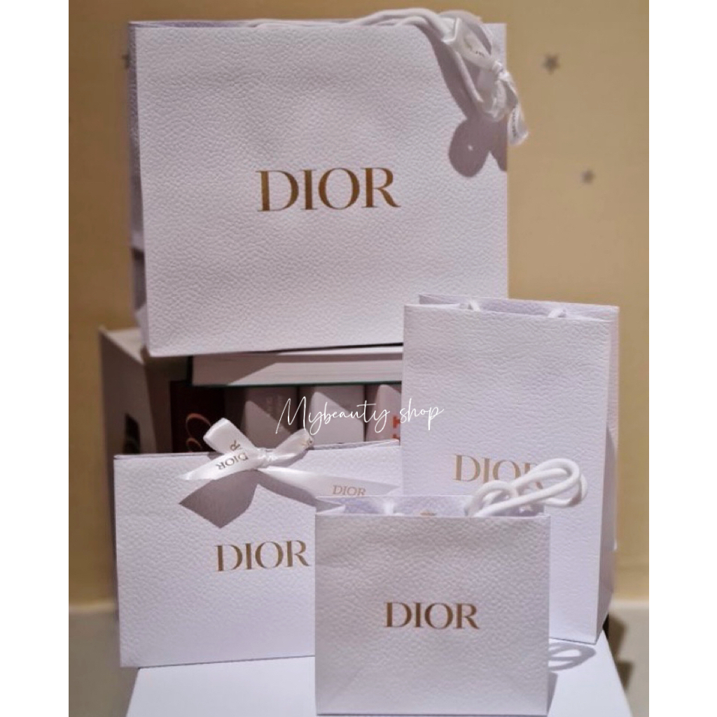 Christian Dior Paper Bag With Dior Ribbon from counter | Shopee Malaysia