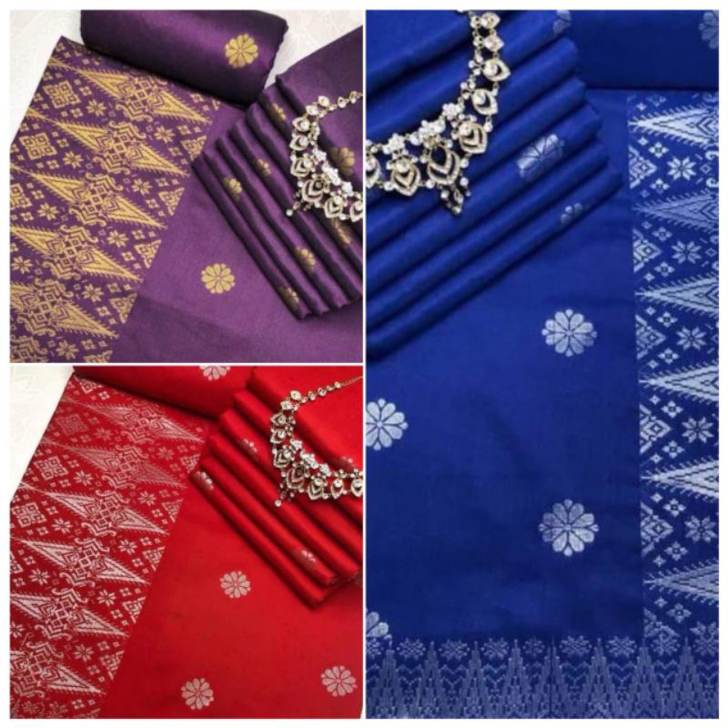 Kain Pasang / Songket Tenun / Songket kain Pasang / Songket Bunga Tabur ...