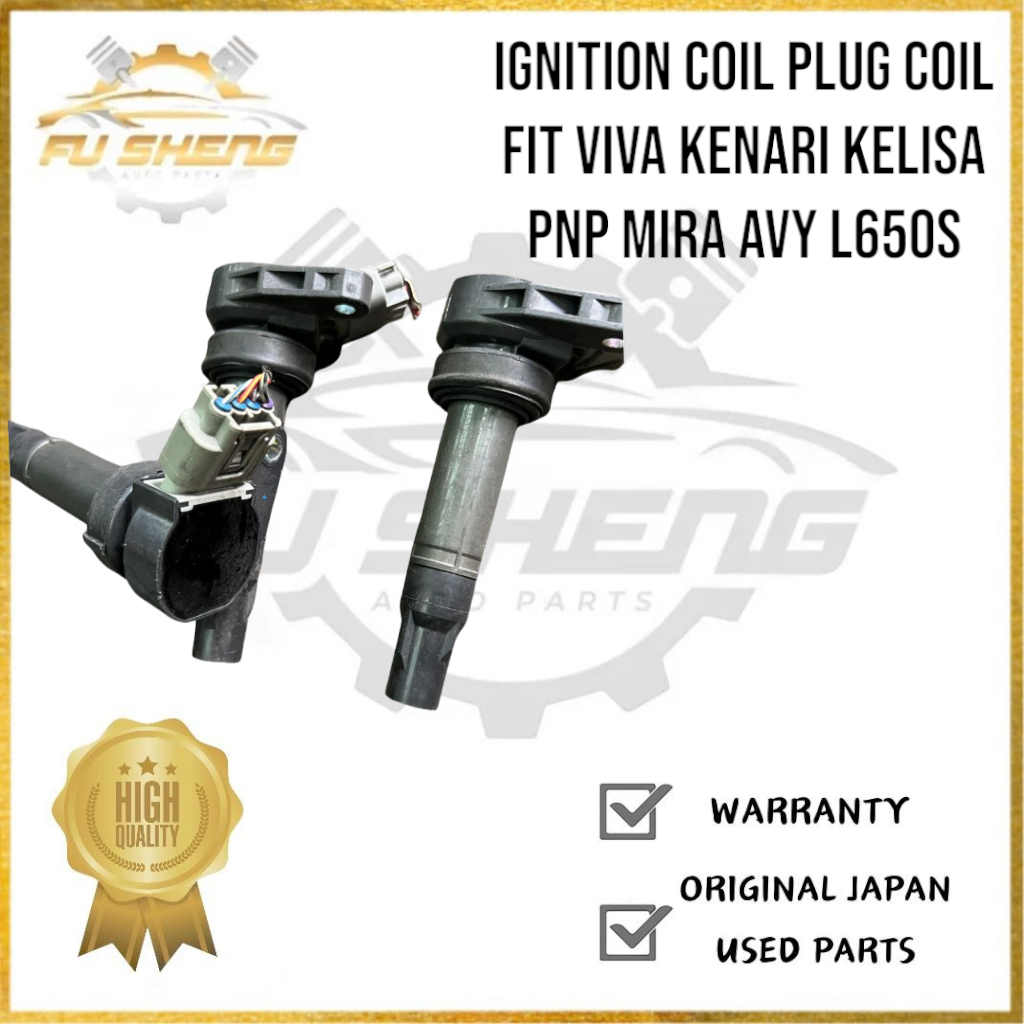 Ignition Coil Plug Coil Fit Viva Kenari Kelisa PnP MIRA AVY L650S ...
