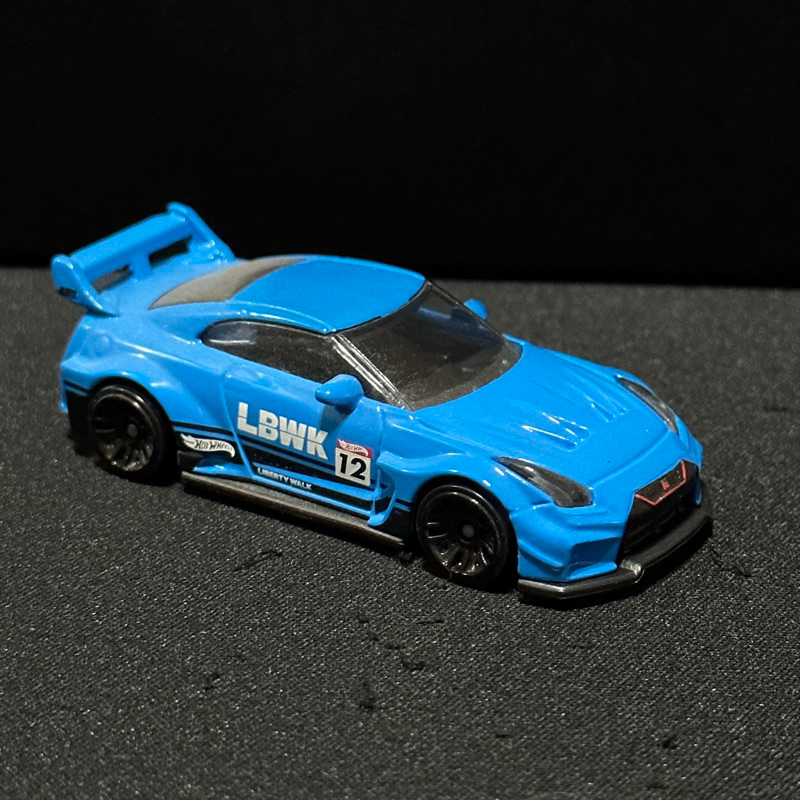 Hot Wheels LBWK Nissan GTR R35 Baby Blue | Shopee Malaysia