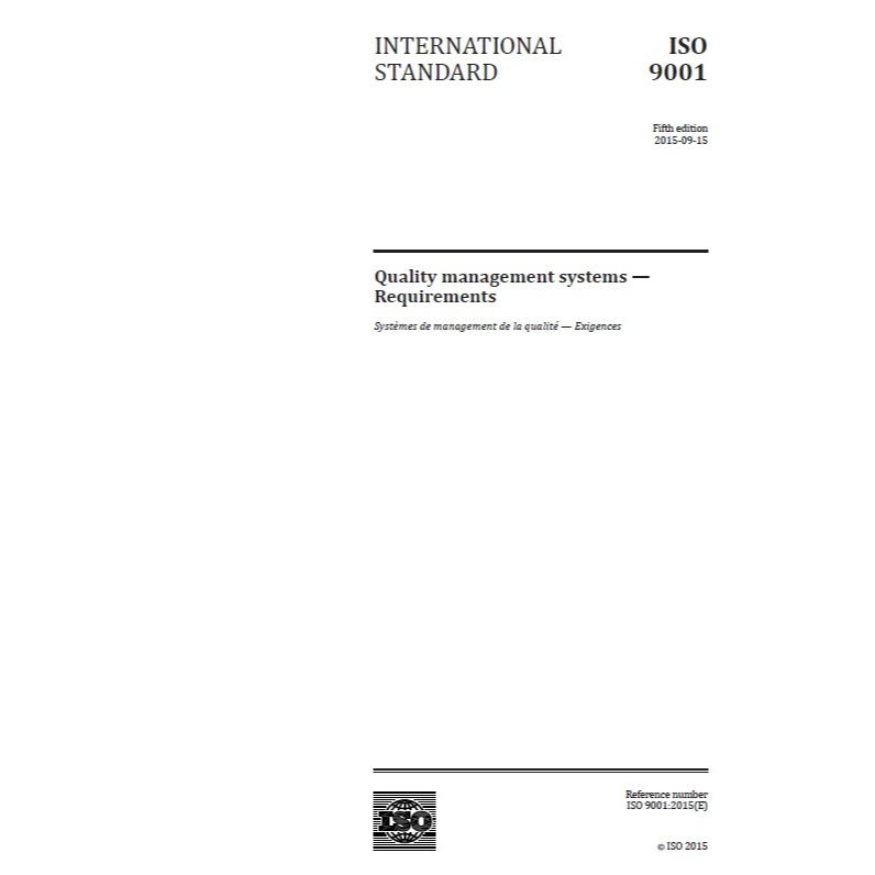 International Standard of ISO 9001 2015 [PDF][40 Pages] | Shopee Malaysia
