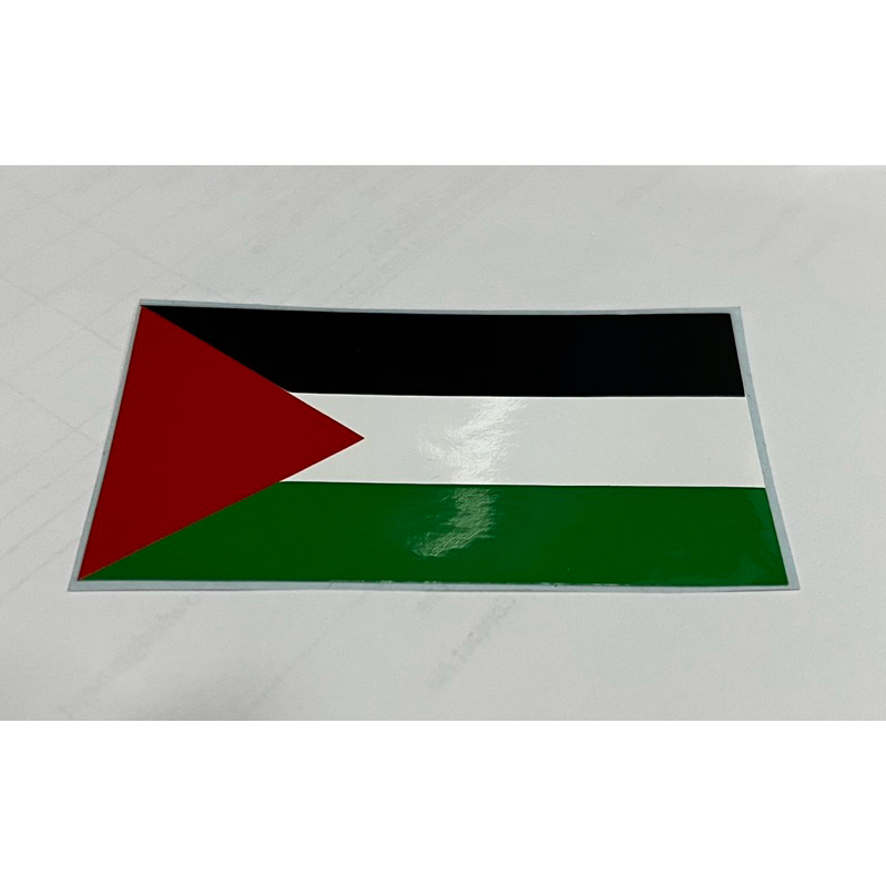 Palestin flag decal ( Cutting sticker ) 8x4cm | Shopee Malaysia