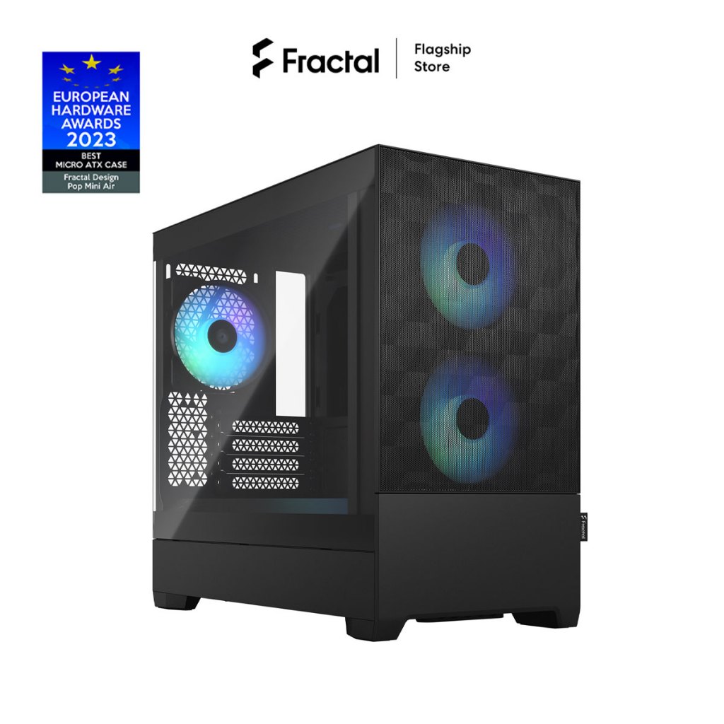 Fractal Design Pop Mini Air RGB TG Clear Tint | Shopee Malaysia
