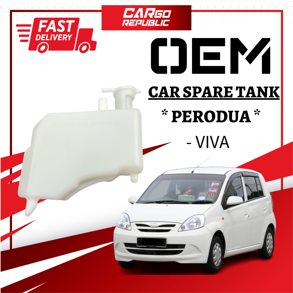 Perodua Viva Water Radiator Coolant Spare Tank Bottle High Quality ...