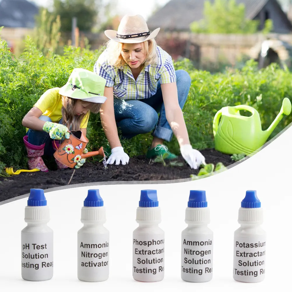 Soil NPK testkit Ammonium Nitrate Phosphorus Potassium test kit tanah ...