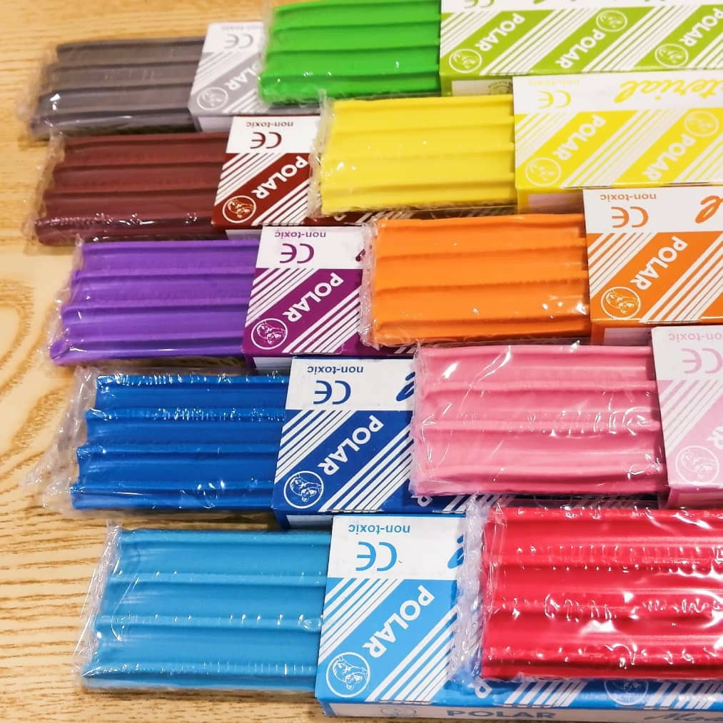 Polar/Nikki Modelling Clay/Plasticine (Non Toxic) | Shopee Malaysia