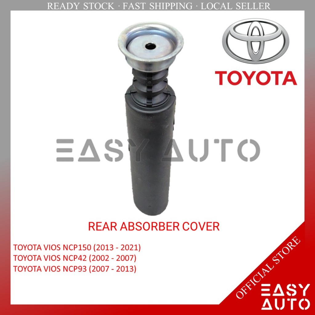TOYOTA VIOS NCP42 NCP93 NCP150 (2002-2021) - 48341-0D040 REAR ABSORBER ...