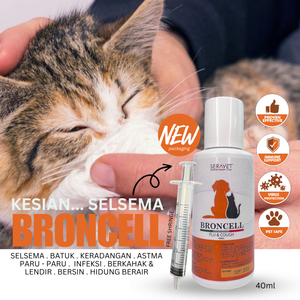 𝗖𝗔𝗧 𝗙𝗔𝗦𝗧 𝗥𝗘𝗖𝗢𝗩𝗘𝗥𝗬 Kucing Selsema, Batuk, Berkahak, Berhingus, Hidung ...