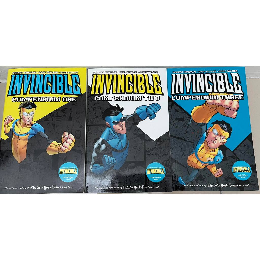 【ORIGINAL US COMIC】Invincible Compendium Volume 1~3【Paperback】【Ready ...