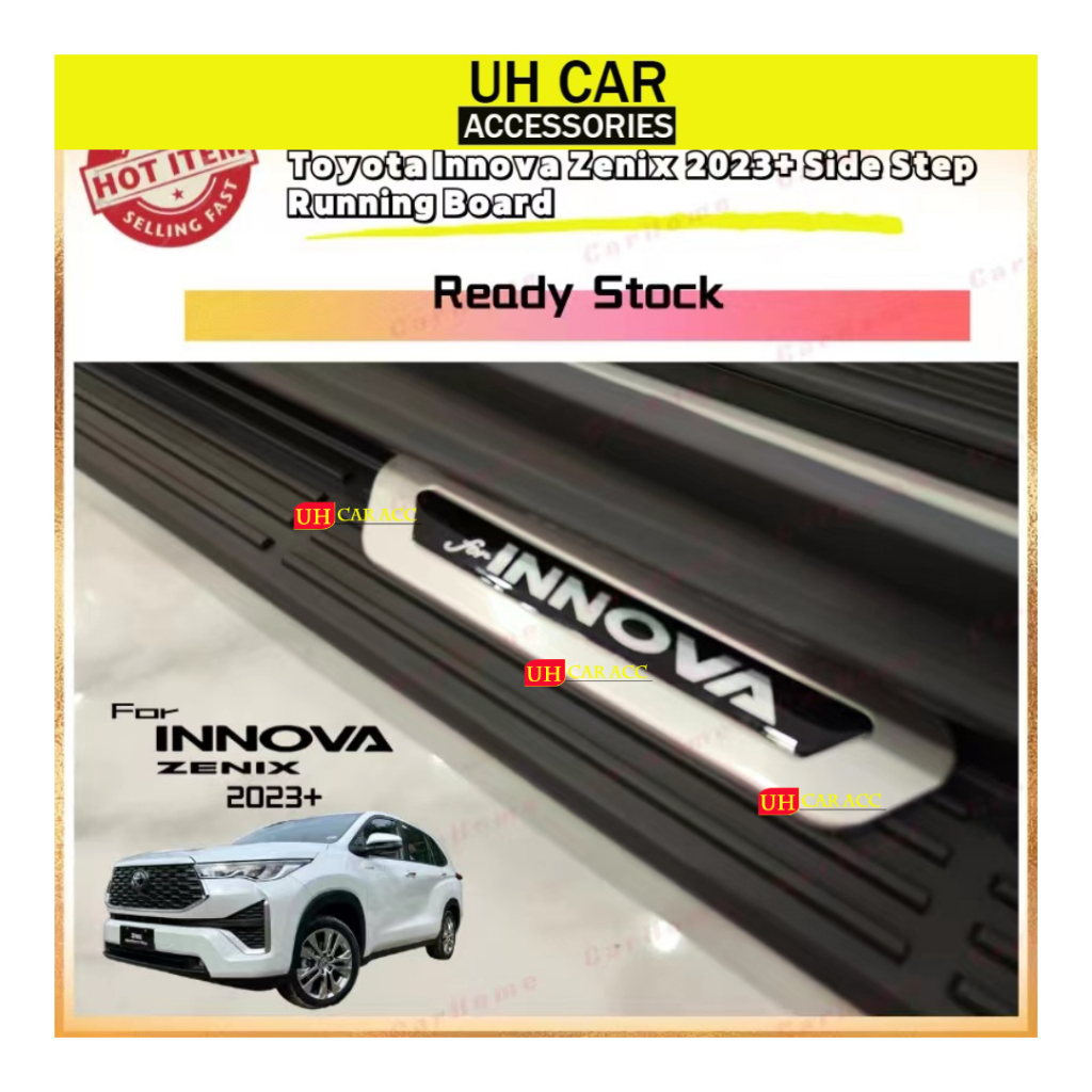 Toyota Innova Zenix 2023 Oriboard Side Step Running Board Side Step ...