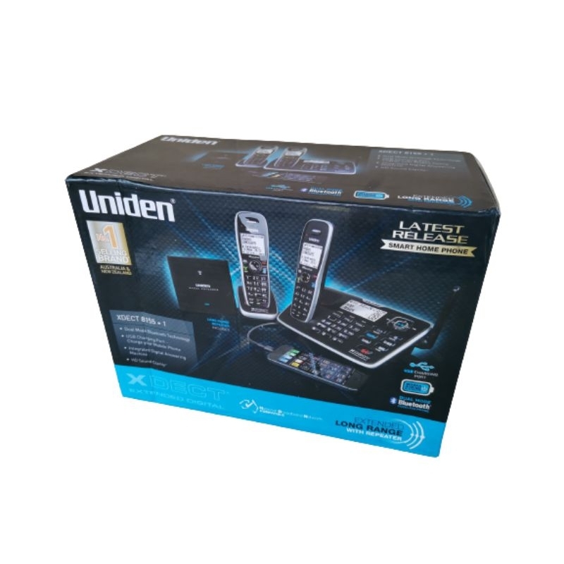 Uniden xdect 8155 + 1 Home Phone Long Range | Shopee Malaysia