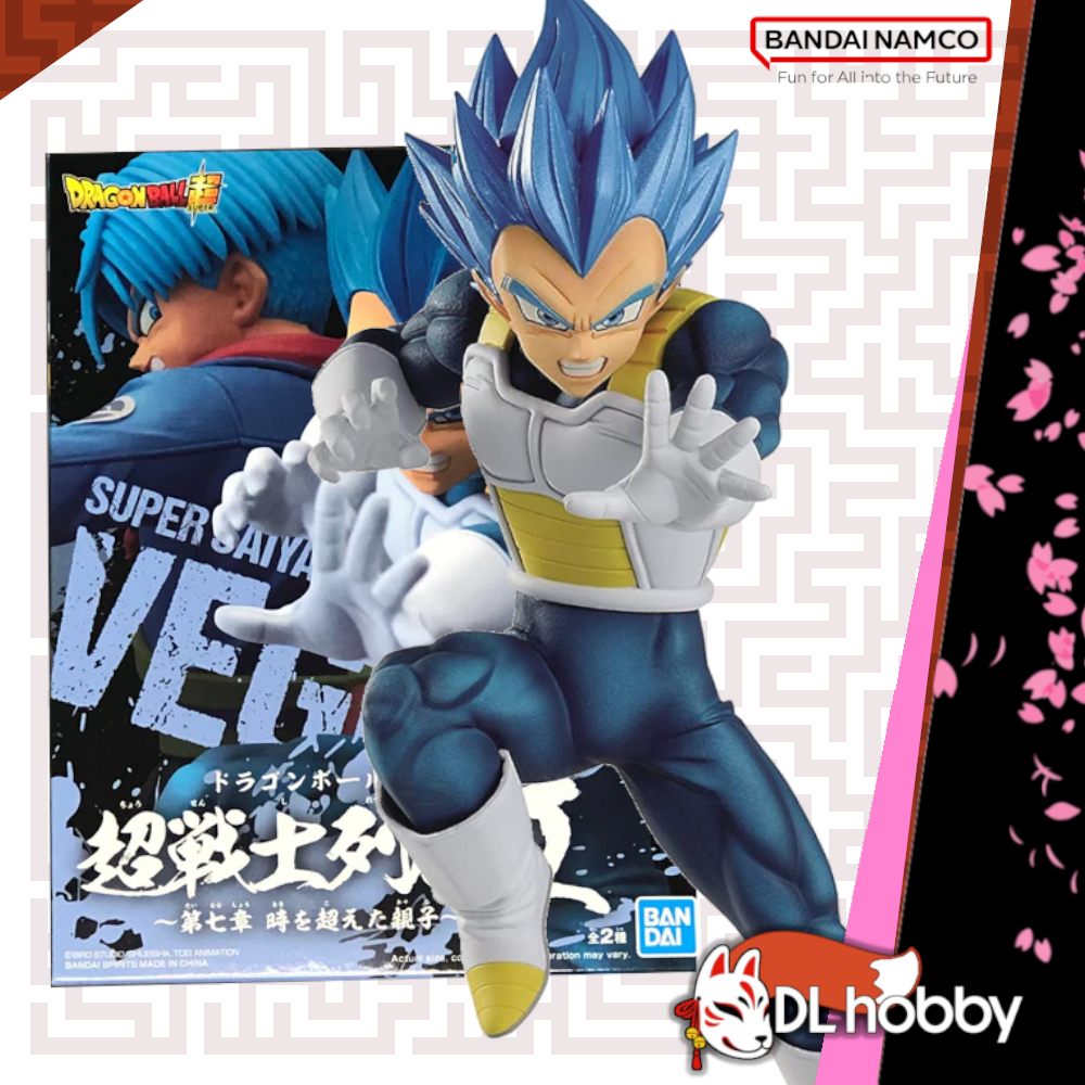 Dragon Ball Super Saiyan Vegeta SSGSS Vegeta Evolution Super Warrior Retsuden Banpresto | Shopee ...
