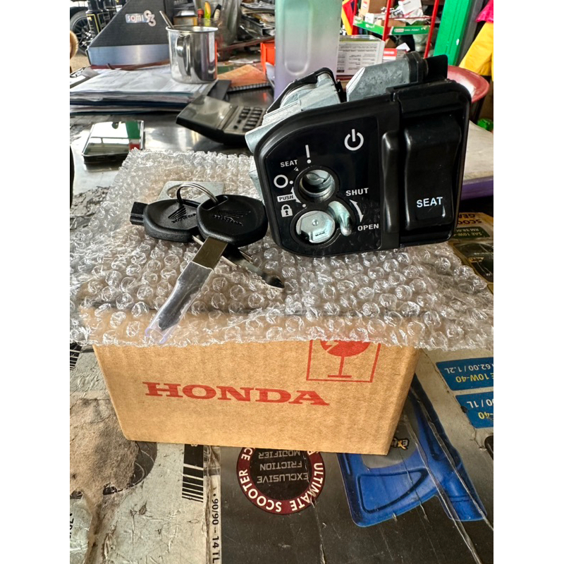 HONDA BEAT FI v2 FUEL INJECTION MAIN SWITCH SUIZ RUMAH KUNCI COMPLETE ...