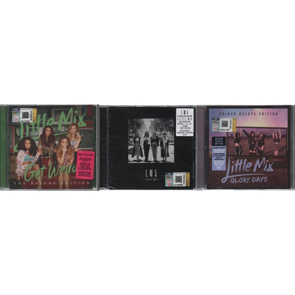 Little Mix - Get Weird / LM5 / Glory Days ( CD Deluxe Edtion ) | Shopee ...