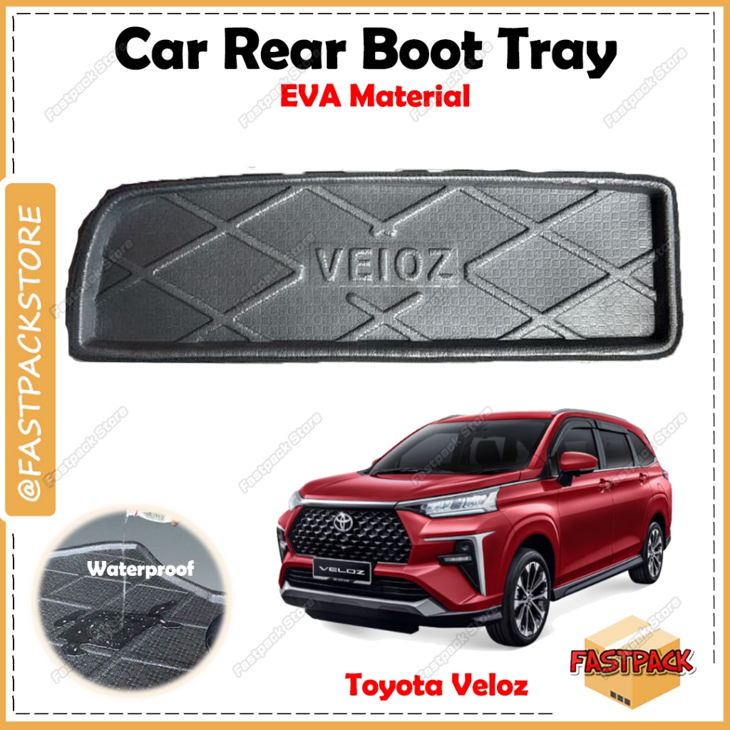 For Toyota Veloz EVA Copolymer EVA Boot Tray Luggage Cargo Reusable ...