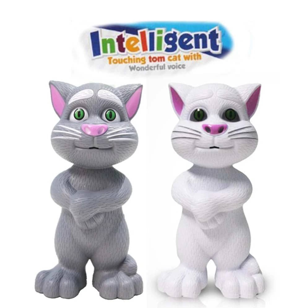 Talking Tom Cat Intelligent Touch Record Story Tell Music Sing Respon ...