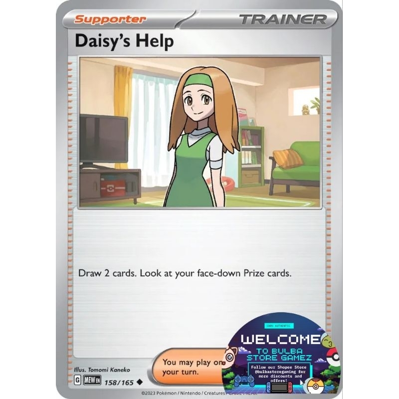Daisy's Help 158/165 SV3.5 MEW Pokemon 151 Pokémon TCG Card Game ...