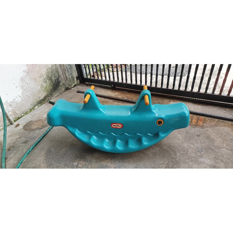little tikes rocking WHALE TEETER TOTTER - BLUE | Shopee Malaysia