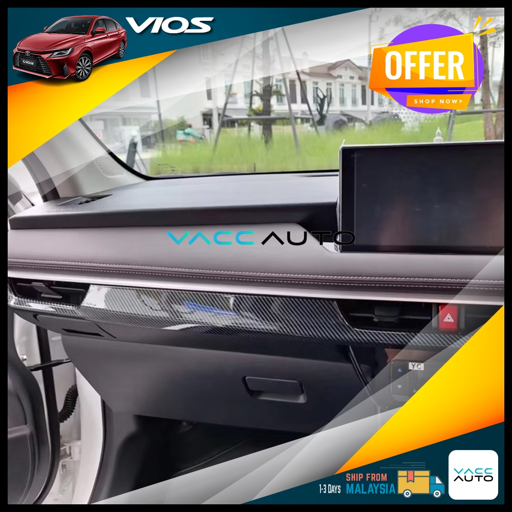 Toyota Vios (4th Gen) Front Panel Lower Carbon 2023 - 2025 AC100 4th ...