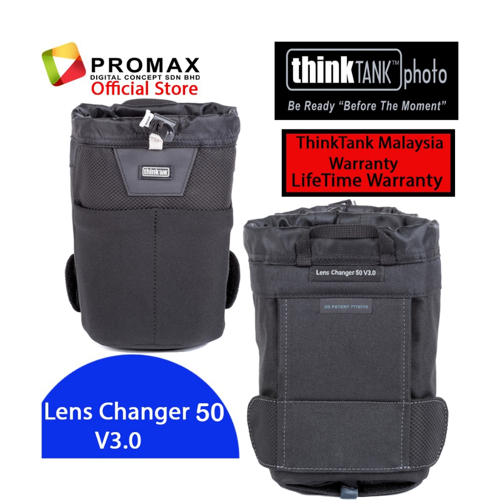 Think Tank Photo Lens Changer 50 V3.0 (Black) (100% Original ThinkTank ...