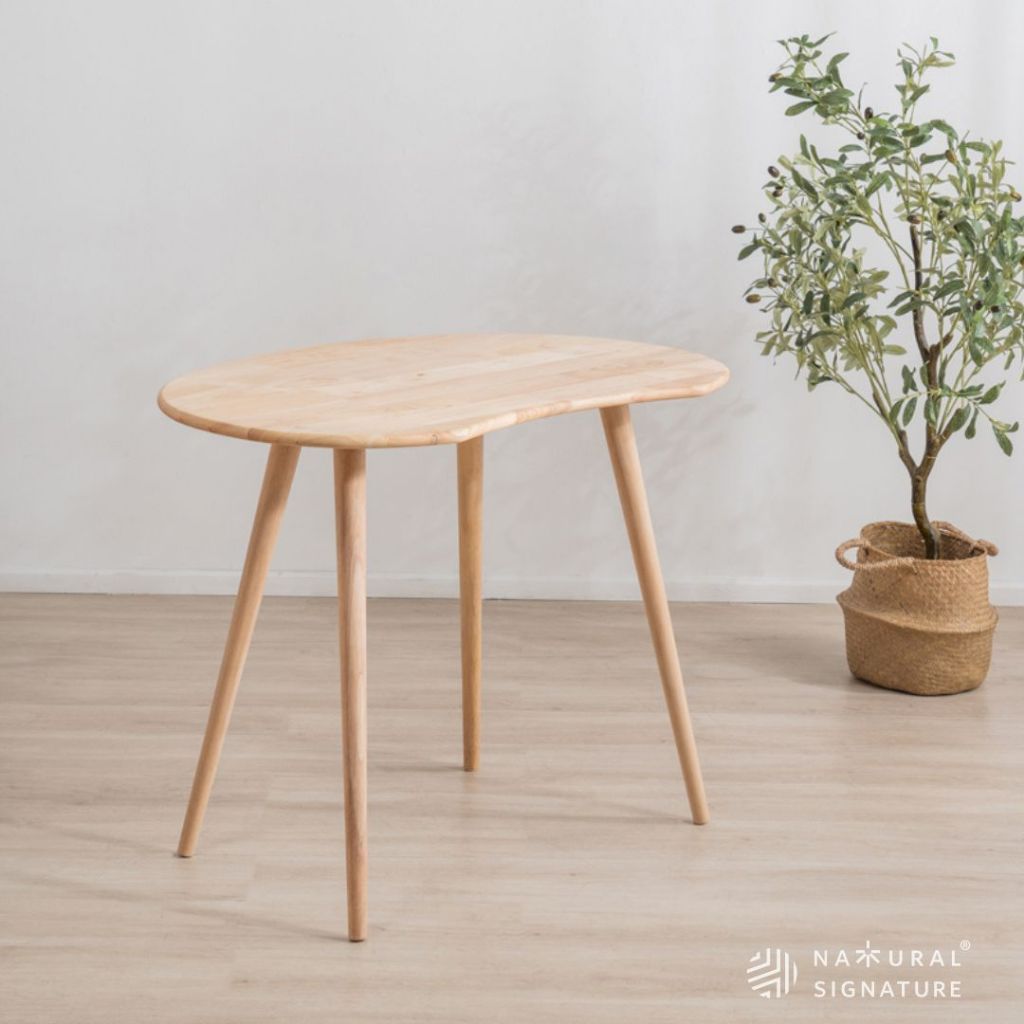 Natural Signature 5567 Peanut Bean II Sofa Dining Table/Solid wooden ...
